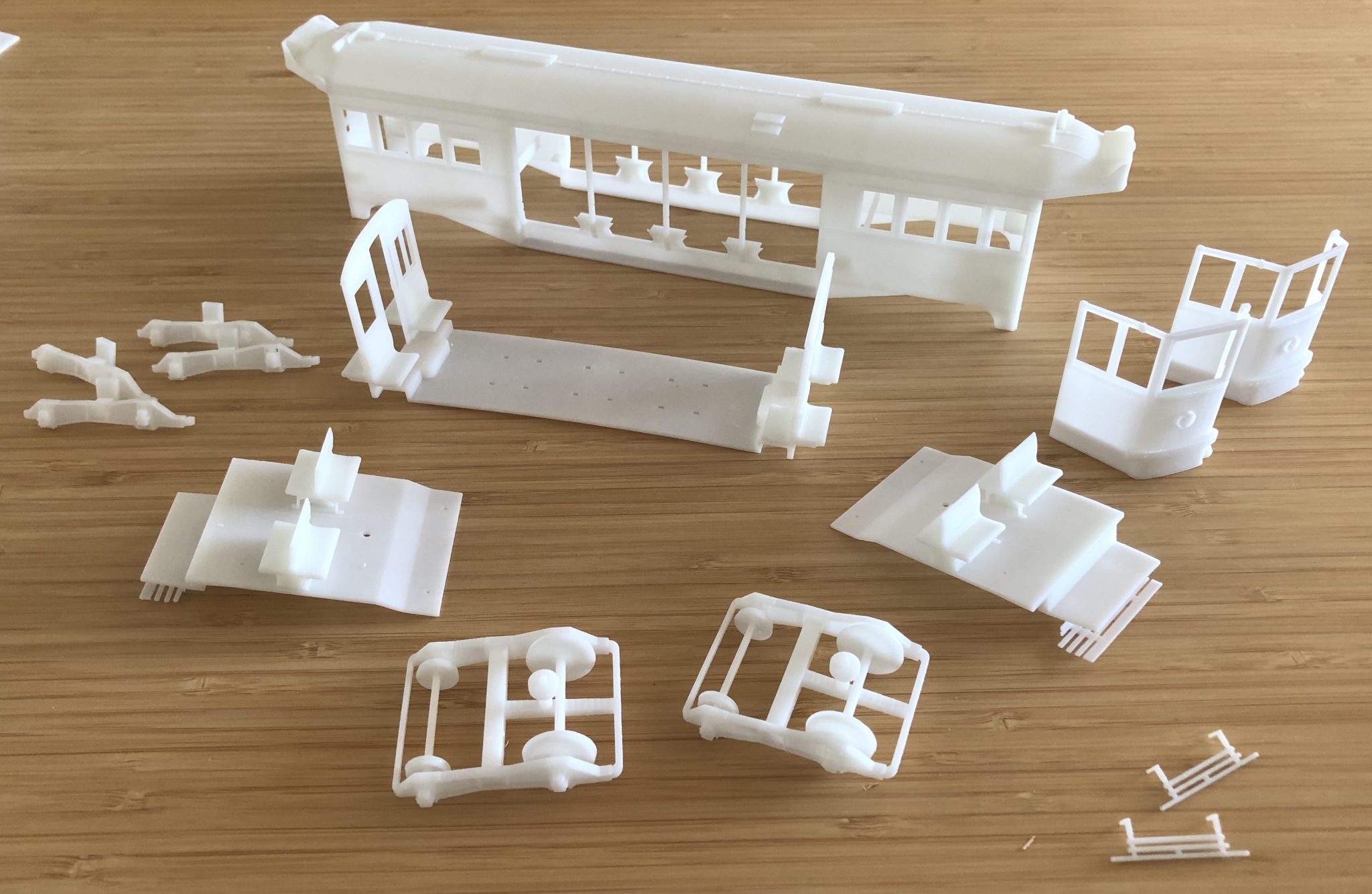 Brisbane Drop Centre Tram – O Scale – Tram Works